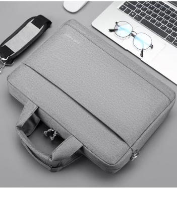 China Custom Logo 14inch Handheld Laptop Bag for Men New Leather Film 16inch Large Capacity Crossbody Shoulder Bag Oxford PU Material Wholesale OEM/ODM/Private Label for sale