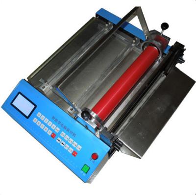 China Microcomputer automatic webbing Cutting Machine LM-300s(cold Cutter)  Application:  cotton belt for sale