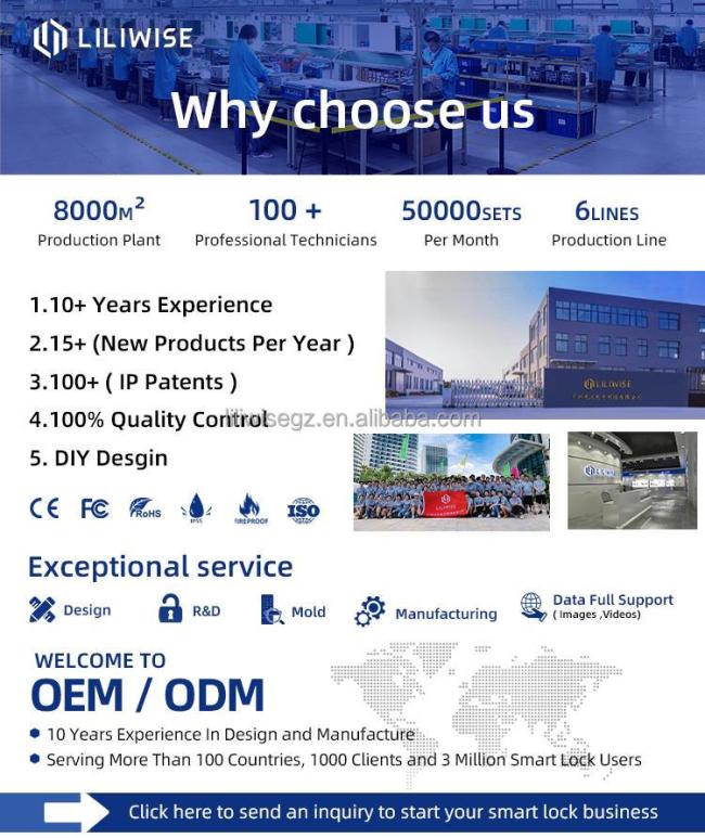 Liliwise Smart Door Lock front view