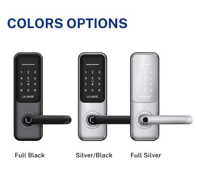 Cina Serratura di porta astuta astuta di Tuya WIFI BLE Digital della serratura di Ttlock dell'impronta digitale di alta sicurezza in vendita