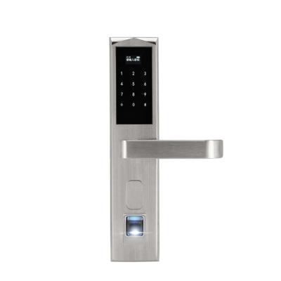 China Password Keyless Entry Door Lock , APP Card  Door Lock Scamble Pin Code for sale