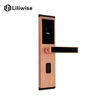 China Stainless Steel Biometric Fingerprint Door Lock with Class C Security Core and USB Emergency Power Interface for sale