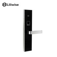 China Aluminium Stainless Biometric Door Lock with Scramble PIN Code 6V APP Dynamic Password for sale