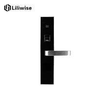 China APP Dynamic Password Fingerprint Bedroom Door Lock 300pcs Data Capacity 6V for sale