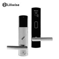 China Smart Hotel Door Lock JD8058-2 RFID NFC Card Key Access Control 310x72mm for sale