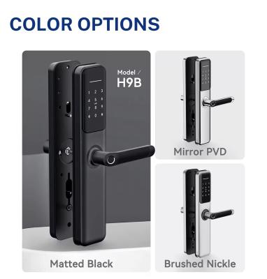 China Smart Door Lock with 3D Face Recognition WiFi Bluetooth Fingerprint for sale