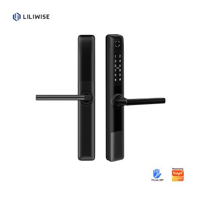 China Waterproof Smart Door Lock with 6V Power and 35-75mm Door Thickness for Residential and Airbnb Use for sale