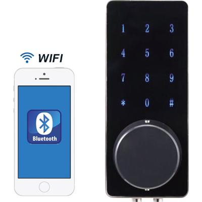 중국 와이파이 통제 자동적인 Deadbolt 똑똑한 암호 자물쇠 저출력 Consumotion 판매용