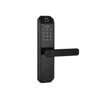 China H01 Semiconductor Sensor Fingerprint Door Lock with 4 Unlock Methods and 300 Data Capacity - Zinc Alloy Construction for sale