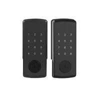 China Smart Electronic Digital RIM Bolt Card Code Door Lock - 158×63×20mm Size, 10,000 Operation Battery Life for sale