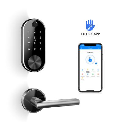 Cina Serratura di porta mobile dell'impronta digitale di Wifi Kepad con la norma americana della batteria di 4*1.5V AAA in vendita