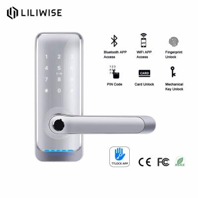 Cina Il telefono chiave meccanico elettronico delle serrature di porta di parola d'ordine domestica di tocco sblocca la serratura di porta di Smart in vendita