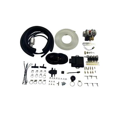 China CNG Autogas Conversion Kit With 48 Pin ABS Plastic ECU 4 CYL Injector Rail for sale