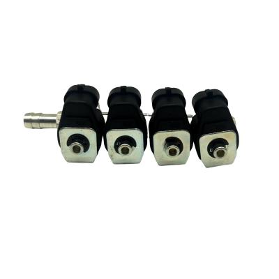 Cina LN-LIG1 multi ferrovia dell'iniettore del cilindro del nero GPL CNG per un'automobile ad alta velocità da 3 ohm in vendita