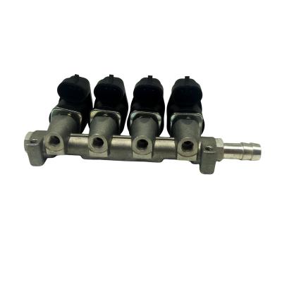 Cina LN-LIG1 multi ferrovia dell'iniettore del cilindro del nero GPL CNG per un'automobile ad alta velocità da 3 ohm in vendita