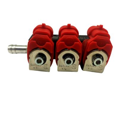 Cina Ferrovia dell'iniettore di LLANO LN-VTK03 per il cilindro 3 le automobili da 3 ohm GPL CNG in vendita