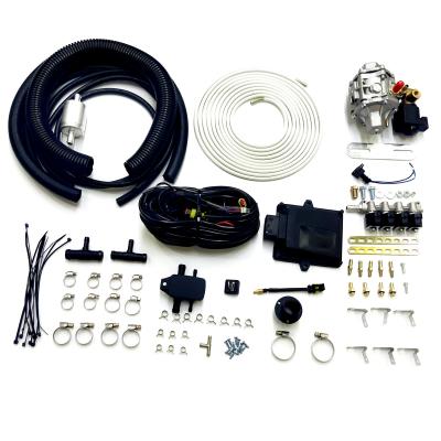 China Kits de conversão multiponto para carros GLP GNV com redutor AT12 de trilho injetor de 48 pinos ECU IG1 à venda