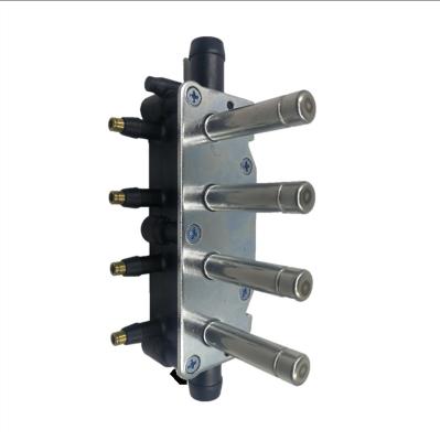 Cina 167HZ 2 Ohm / 3Ohm Autogas Autogaz LOMVL Style For CNG And LPG Rail Injector in vendita