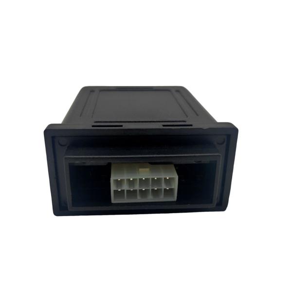 Dispositivo eletrônico de emulador de plástico ABS preto de 4 cilindros para sistema de auto-gás de injecção de ponto único