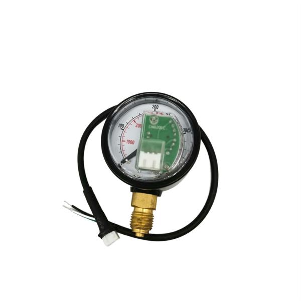 Professionelles Prüfmanometer mit Acrylfenster und professioneller Gewährleistung