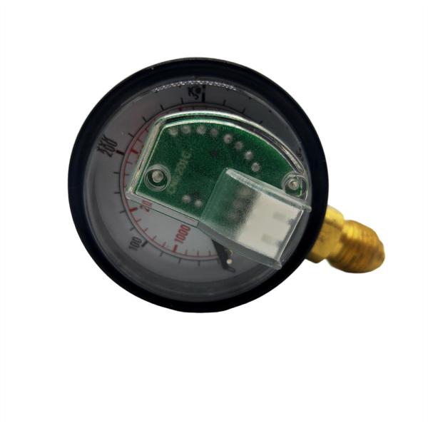 Professionelles Prüfmanometer mit Acrylfenster und professioneller Gewährleistung