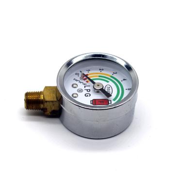 중국 0-10kg/Cm3 LPG 압력계 계측기 은메달 LPG 가스 압력계 IP65 판매용