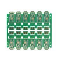 China Min Hole Size 0.2mm 2L Layer PCB Prototype Manufacturing Flying Probe Test for sale