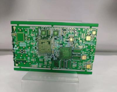 China pcb manufacturing 10 layer with plug hole pcb FR4 tg170 material ENIG surface BGA multilayer circuit boards pcb design for sale