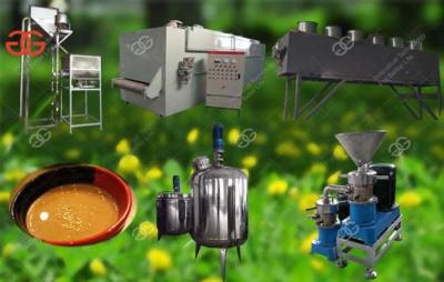 China New Sesame Tahini Production Line For Sale|Sesame Paste Grinding Processing Line for sale