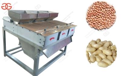 China Dry Peanut Peeling Machine With Stainless Steel|Groundnut Skin Peeler Machine Price for sale