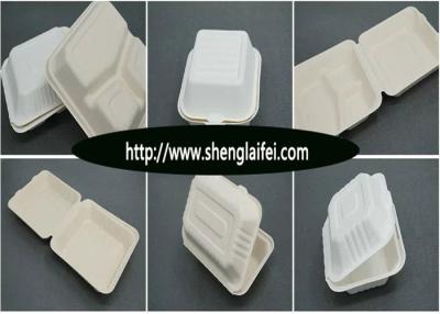 China 3-compartment biodegradable frozen delivery food packaging container for sale