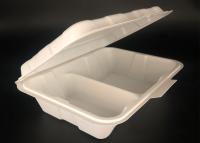 China Biodegradable Compostable Tableware Set 26x20cm Food Trays Bowls Cornstarch PLA Sugarcane Bagasse for sale