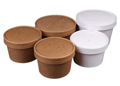 China Custom LOGO printing disposable paper cup ice cream paper cup for sale