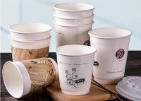 China Custom Logo Double Wall 12oz Disposable Paper Coffee Cups with Lids for sale