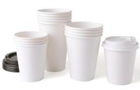 China Custom Logo Double Wall 12oz Disposable Paper Coffee Cups with Lids for sale