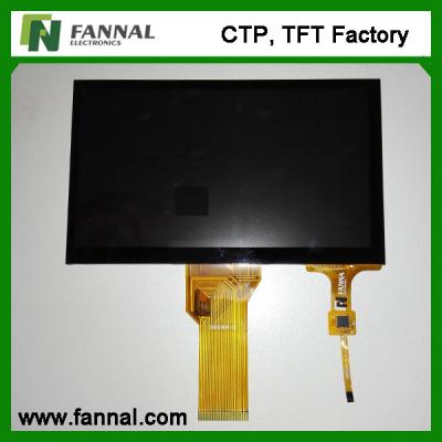 Cina WVGA modulo capacitivo a 7 pollici FN070MV02-01 di TFT LCD dello schermo attivabile al tatto di 2 punti in vendita