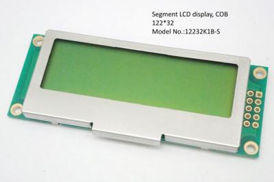 Cina PANNOCCHIA del modulo dell'affissione a cristalli liquidi del carattere delle cifre 22 * 32 di STN con la lampadina giallo verde per le comunicazioni in vendita