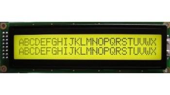 中国 陽性 40 x 2 の特性 LCD モジュール、半 STN LCD の表示の広い温度 販売のため