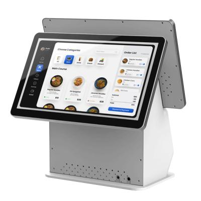 China Restaurant Self Service Checkout Kiosk Desktop Android Touch Screen Self Service Ordering Kiosk for sale