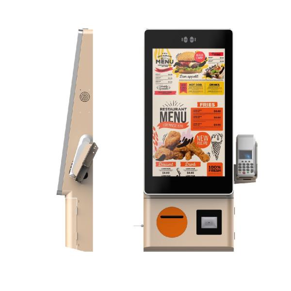 Self Service Payment Kiosk Chain Store Shop Restaurant Wall Mounted Ordering Kiosk