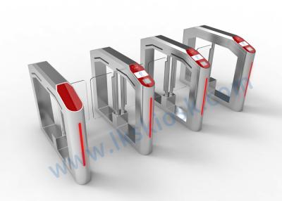 China Single Channel/Double Channels Speed Gates , Security Access Control Gates with NFC Card Reader & Camera by LKS for sale