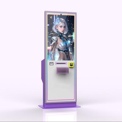 China Photo Printing Kiosk with 32inch Screen Android Operating System and Voice Guidance Enhancing User Experience for sale