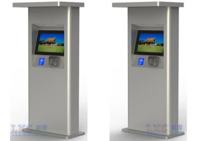 China Waterproof Free Standing Self Ordering Kiosk With Multi Payment Function for sale