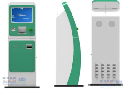 China Touch Screen Ticket Vending Kiosk Standing , Automatic Card Vending Machine for sale