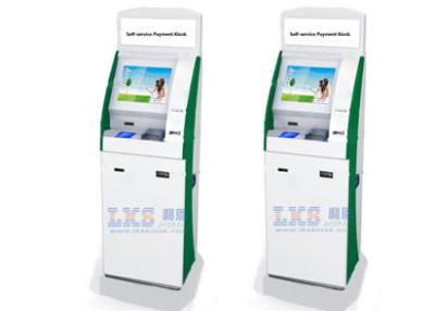 China All-in-one Payment Kiosk With Cash Acceptor / Coin Dispenser Payment Kiosk Self Payment for sale