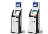 China Multifunction Payment Kiosk 17 inch Touch Screen Self Service ATM with Bankbook Printer and Cheque Scanner for sale