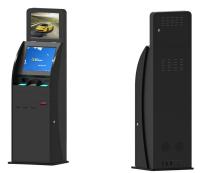 China Free Standing Payment Kiosk with Cash Acceptor 17 inch Touchscreen Self Service Machine for sale