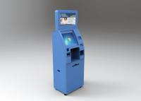 China Multifunction ATM Kiosk with Cash Dispenser 17 inch Touch Screen Windows 7 Linux for sale