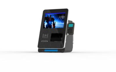 China Passport scanner with card reader pos payment kiosk for sale