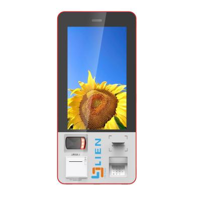 China Wall Mounted Kiosk Credit Card Reader QR Code Payment Kiosk for sale